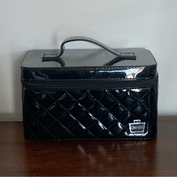 Caboodles | Storage & Organization | Caboodles Black Shiny Vinyl ...